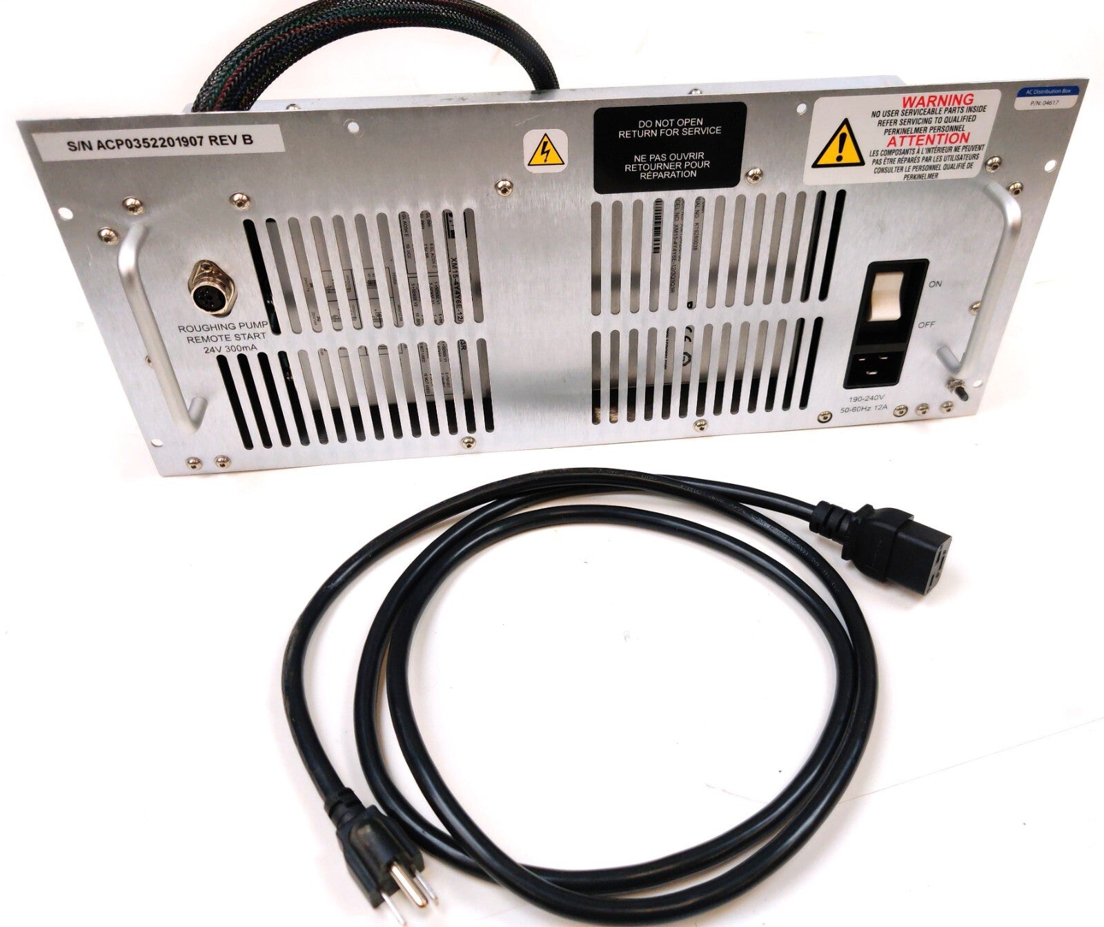 PerkinElmer BC004617F QSight 420 AC Box 2500W Power Supply Tested ...