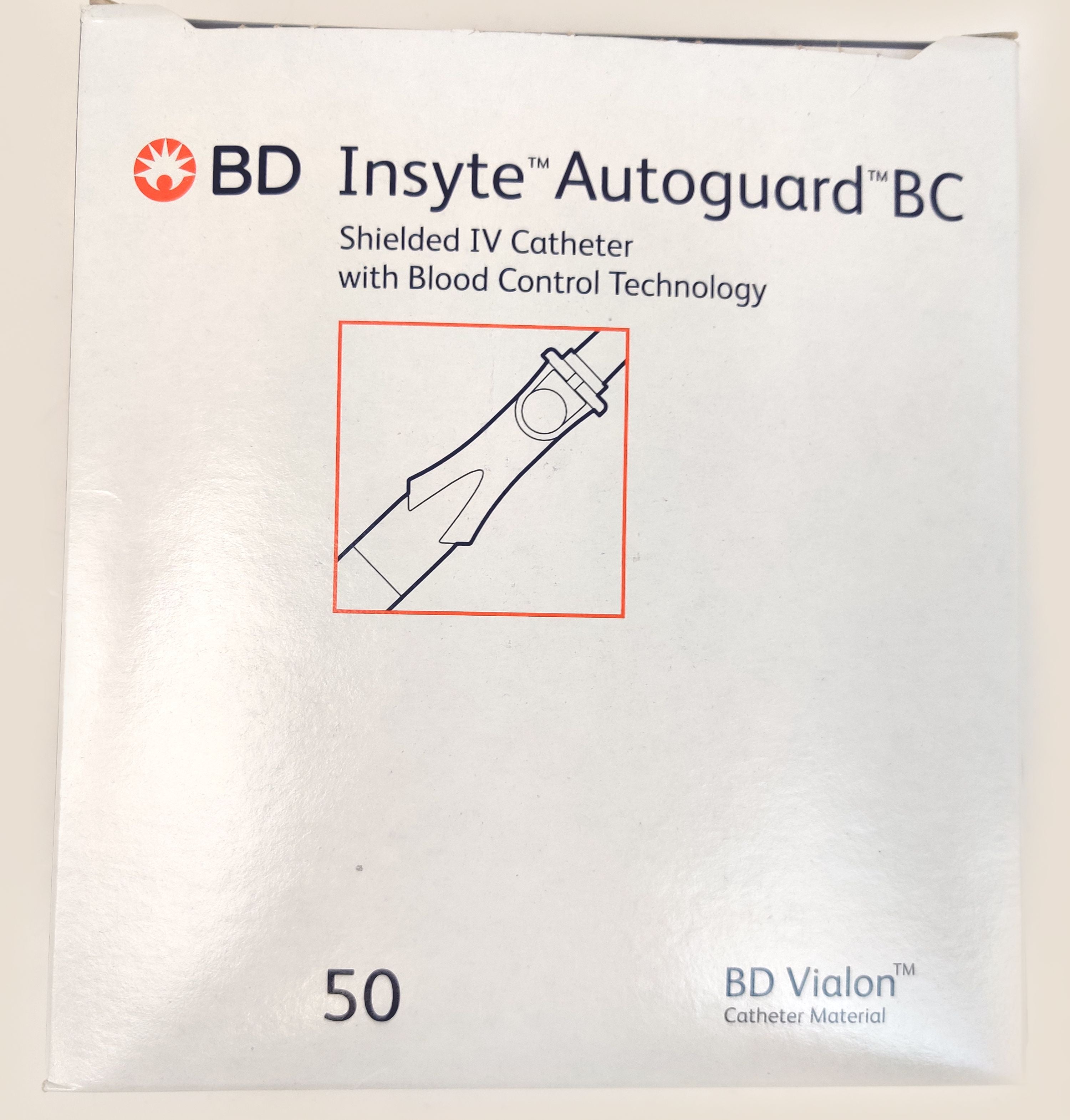 BD Insyte Autoguard Shielded IV Catheter 22GA x 1.00" 37 mL/min, 200 T ...